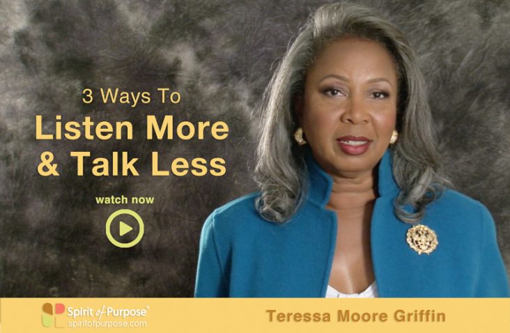 VIDEO: How to Listen More and Talk Less - Spirit Of Purpose