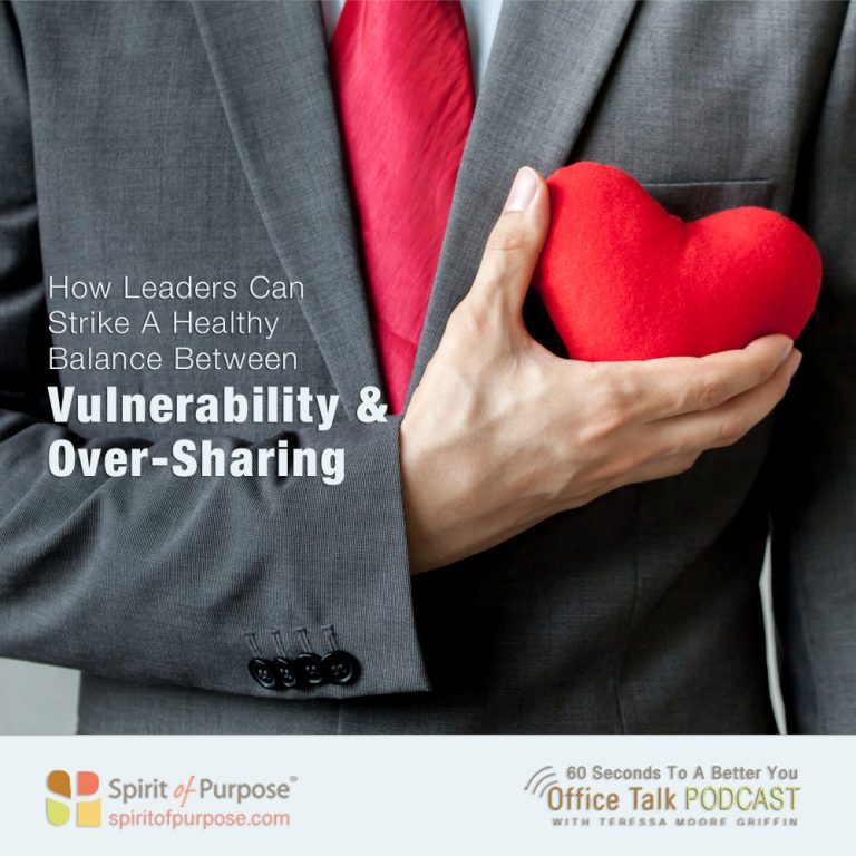 PODCAST: Striking A Balance Between Vulnerability & Over-Sharing ...