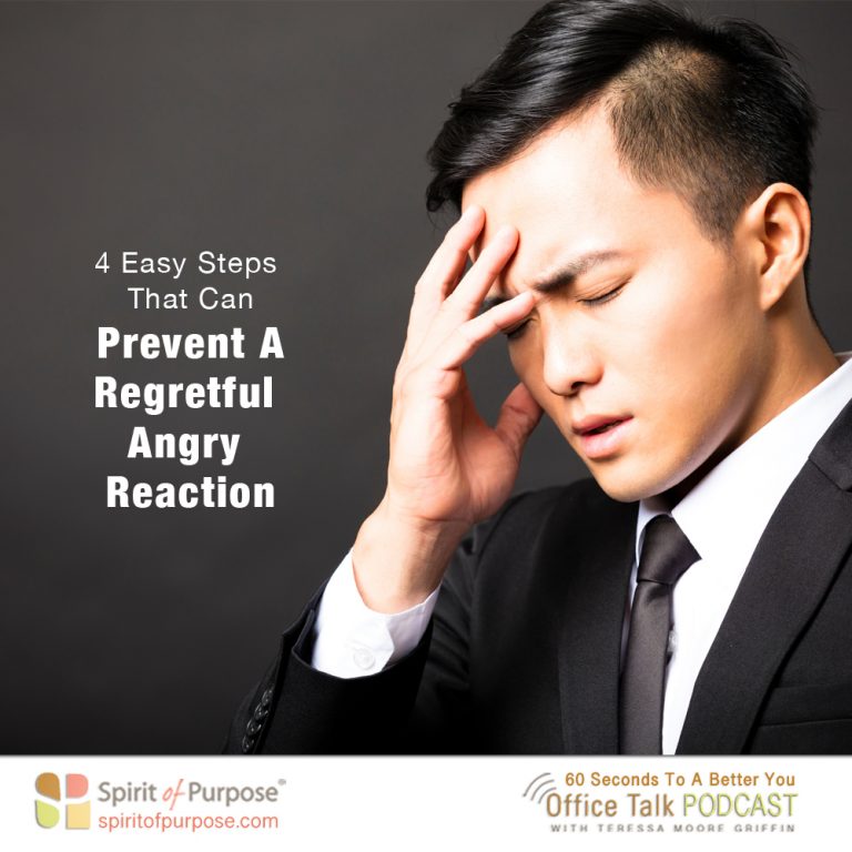 PODCAST: Manage Emotional Reactivity In 4 Easy Steps - Spirit Of Purpose